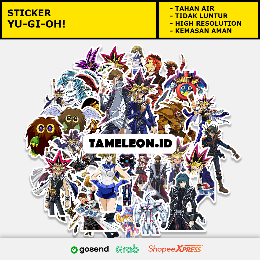 Jual Sticker Anime,Yu-Gi-Oh!, Sticker Handphone Sticker Laptop Anti ...