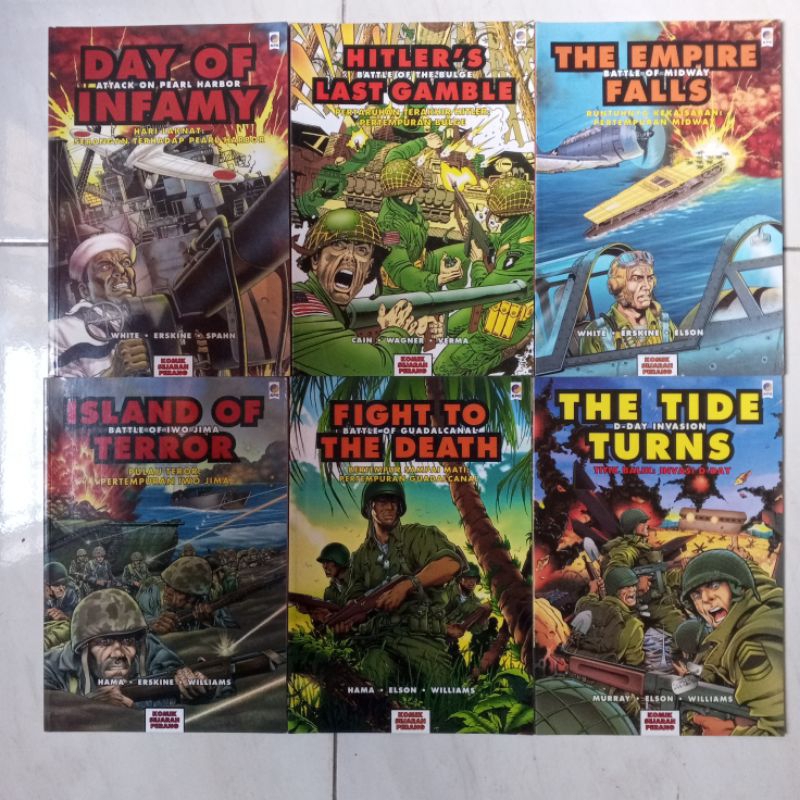 Jual Buku Komik Perang Dunia 2 | Shopee Indonesia