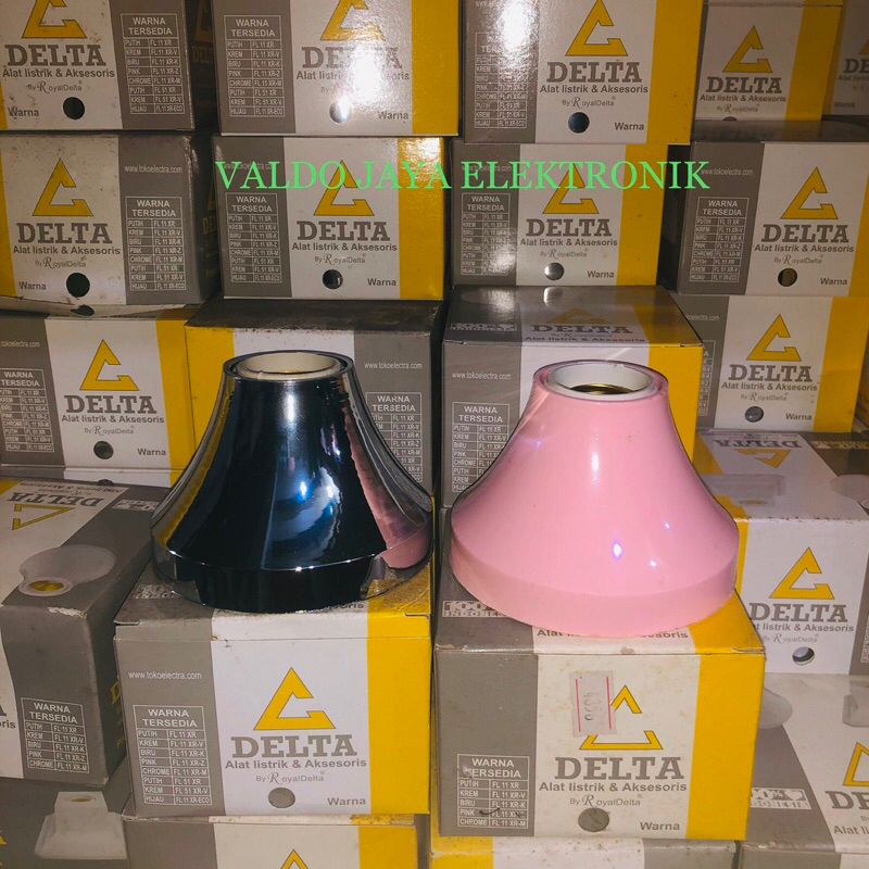 Jual DELTA Fitting Plafon Fl-11XR Rumah Lampu Pijar LED | Shopee Indonesia