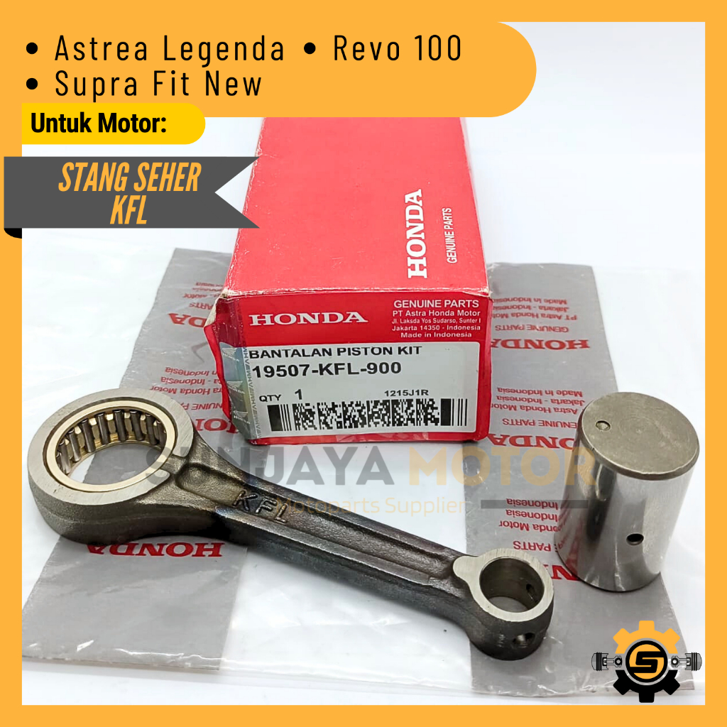 Jual Stang Seher Kit KFL Connecting Rod Kualitas Original Astrea ...