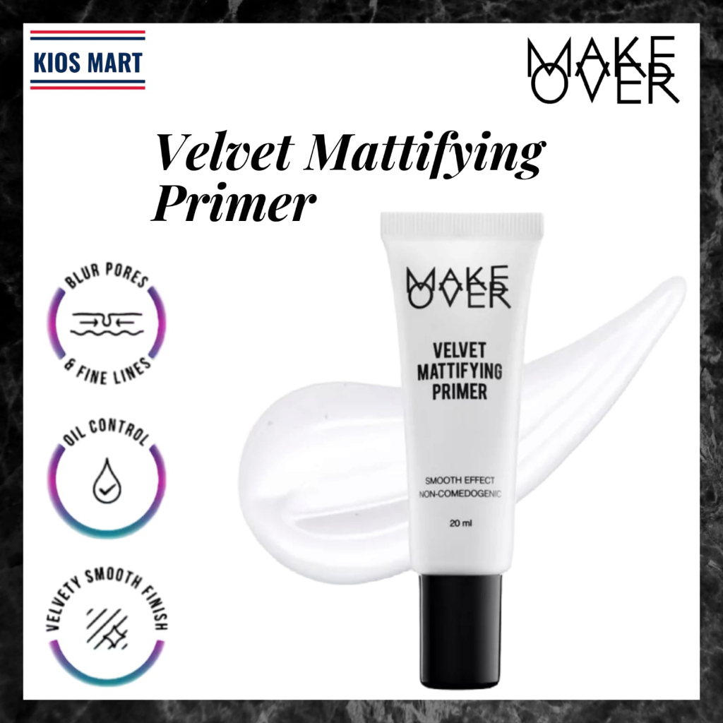 Jual Make Over Velvet Mattifying Primer 20ml | Makeup Primer | Shopee ...