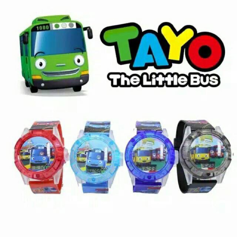 Jual jam tangan anak laser tayo | Shopee Indonesia
