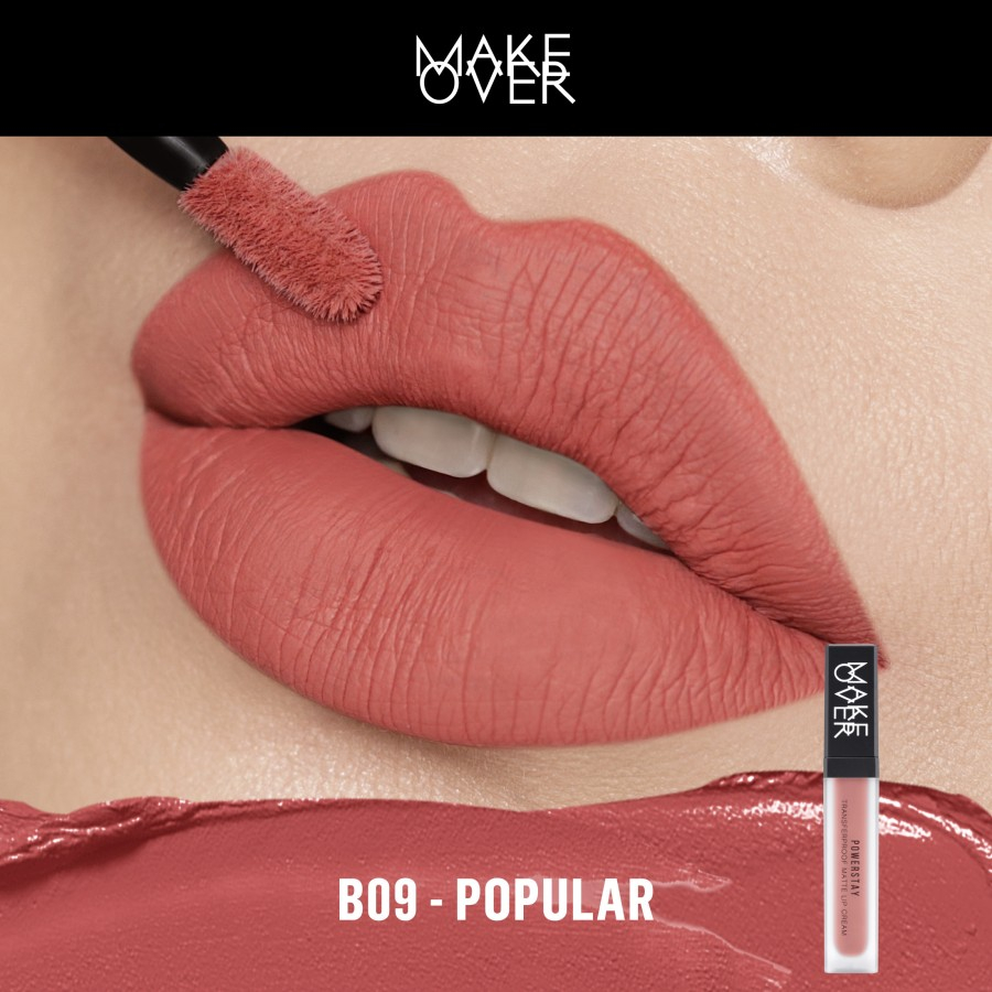 Jual Make Over Powerstay Transferproof Matte Lip Cream 7g | Shopee ...