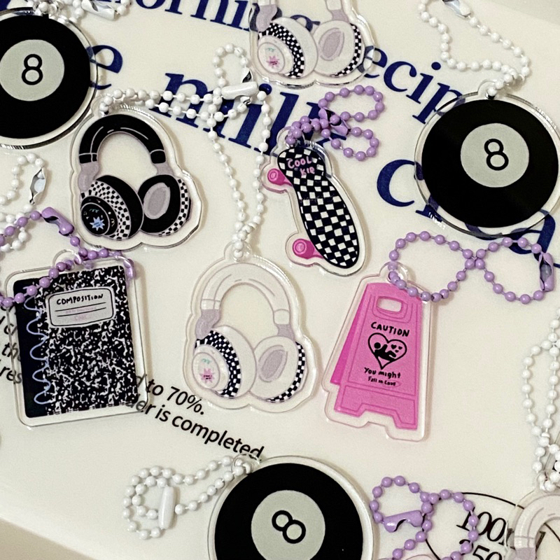 Jual Dear Lily- Mini Keychain Y2K / Aesthetic Cool Kid Keychain ...