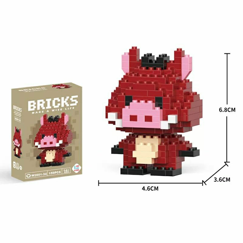 Jual Nano Block Mainan Balok Building Block Nano Bricks Balok Susun ...