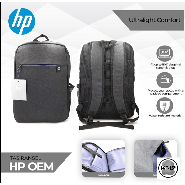 Jual NEW Tas Laptop HP Prelude Backpack 14" - 15.6" Inch ORIGINAL ...