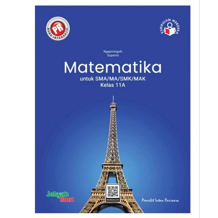 Jual Buku lks pr interaktif matematika kelas XI, 11 semester 1 tahun 2023 kurikulum merdeka ...