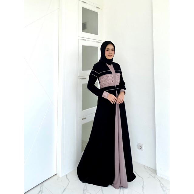 Jual Aalifa Dress Original Zai Muslim Wear | Shopee Indonesia