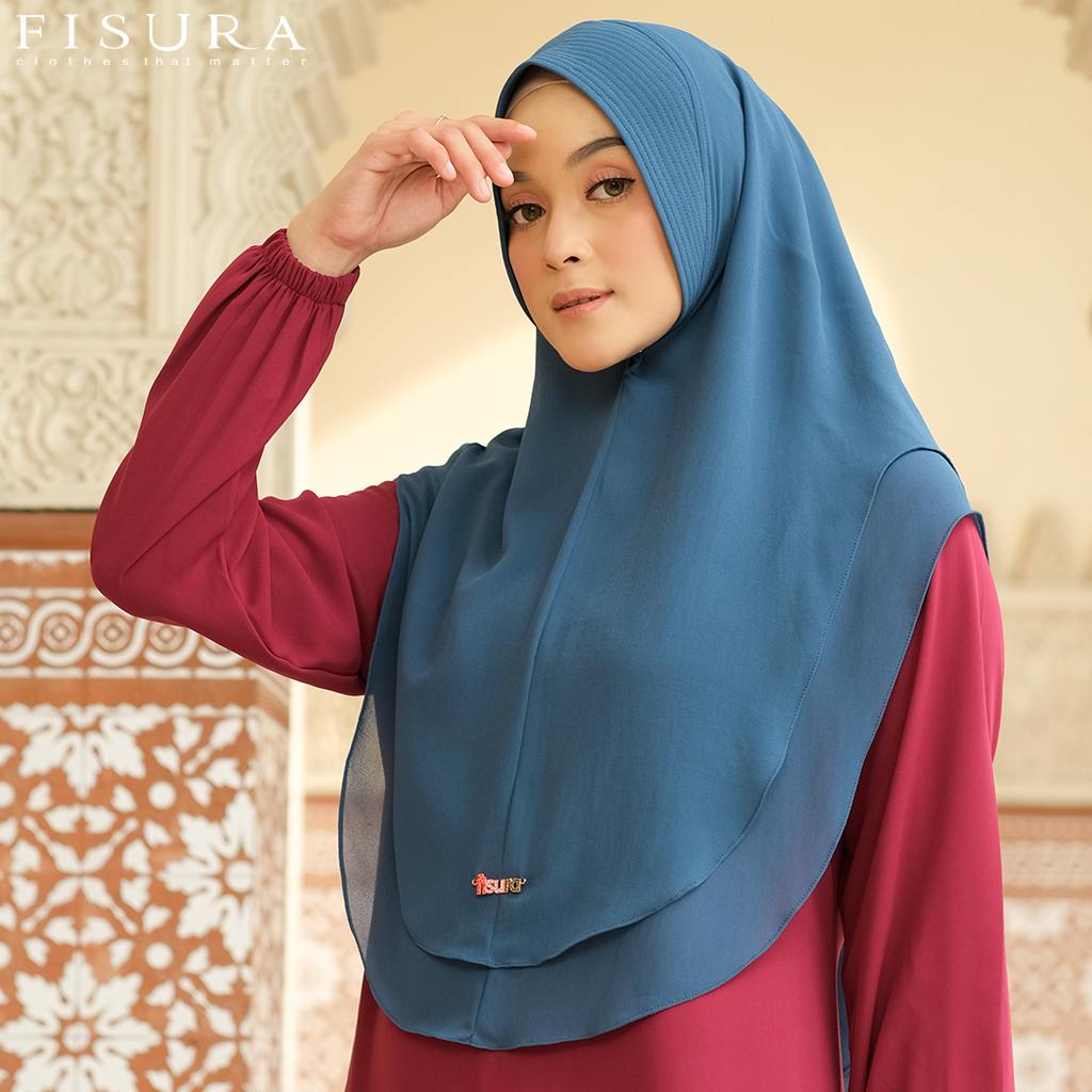 Jual Fisura Scarf Khimar Songkey | Shopee Indonesia
