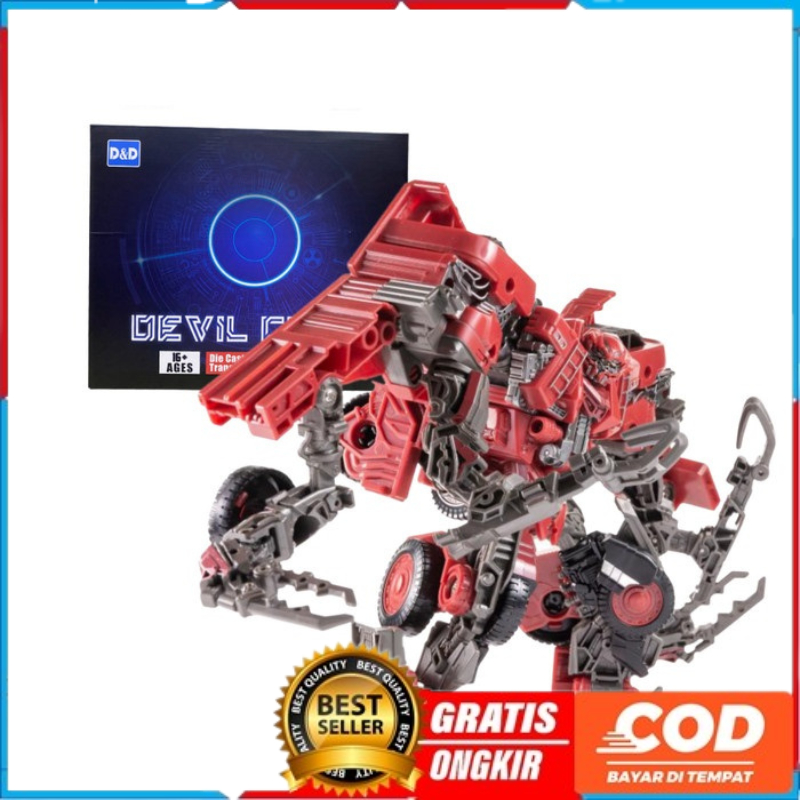 Jual Robot Transformers Deformation Devastator Overload Devil Crab ...