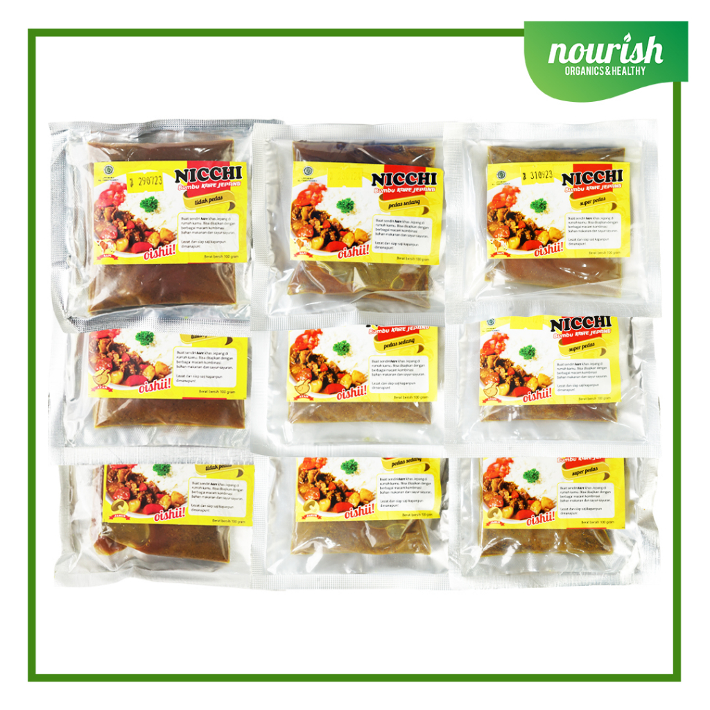 Jual NICCHI Kare Jepang / Kari Jepang / Japanese Curry Paste , HALAL ...