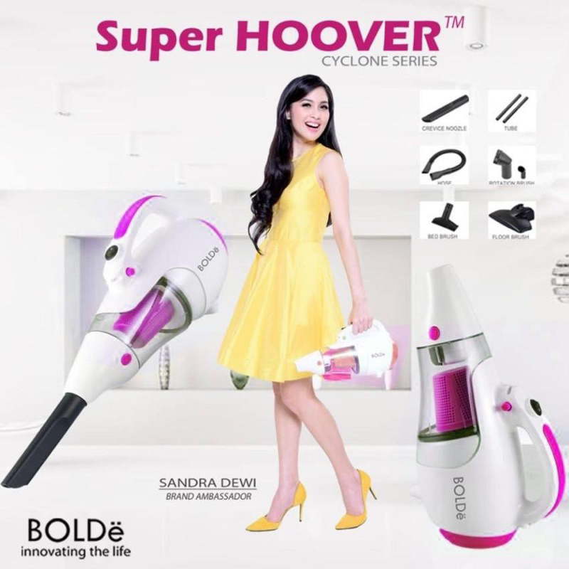 Jual BOLDe SUPER HOOVER 2 IN 1 - Handy Cyclone Vacuum Cleaner + Blower ...