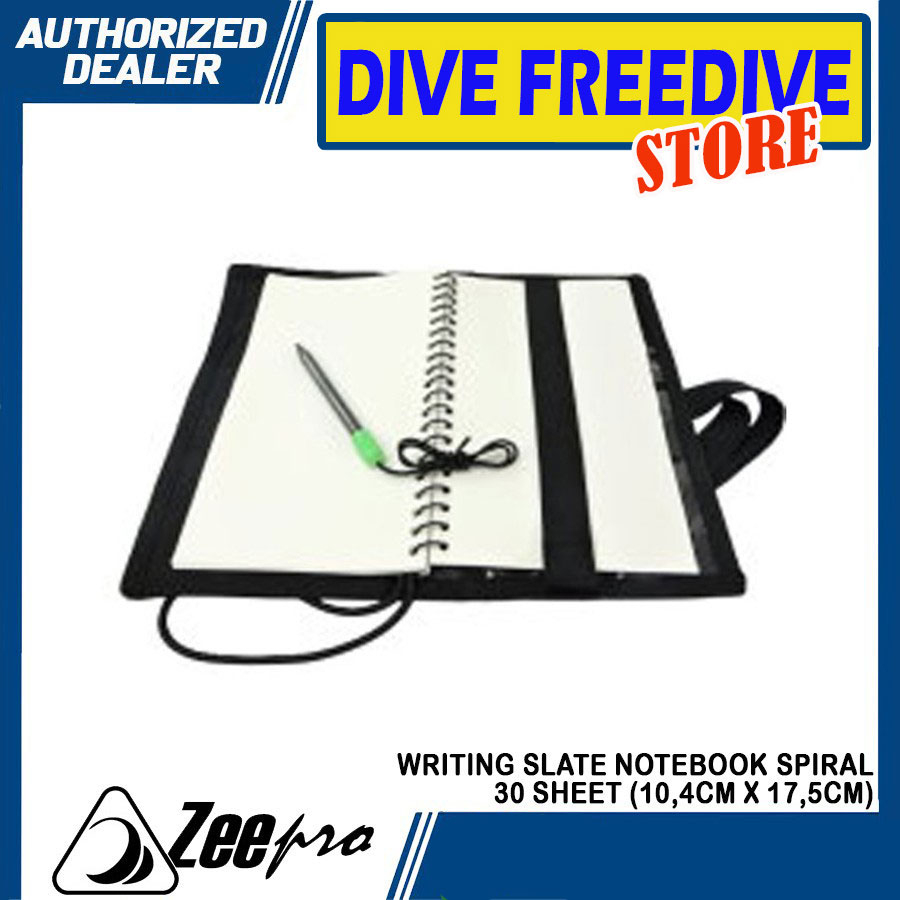 Jual Writing Slate Notebook Zeepro Spiral 30 Sheets Alat Papan Tulis ...