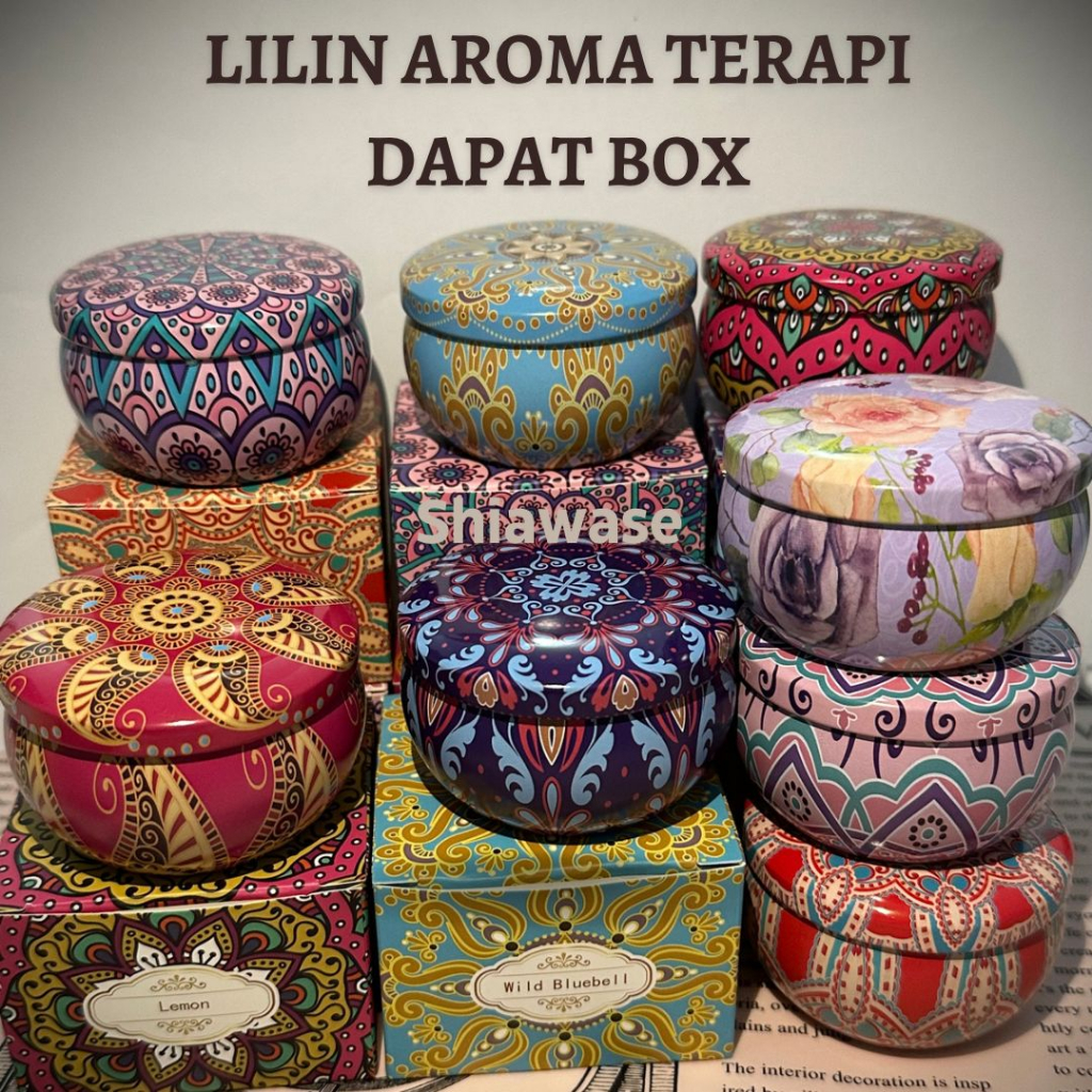Jual (free box)LILIN AROMA TERAPI/SCENT CANDLE/LILIN AROMATHERAPY/LILIN ...