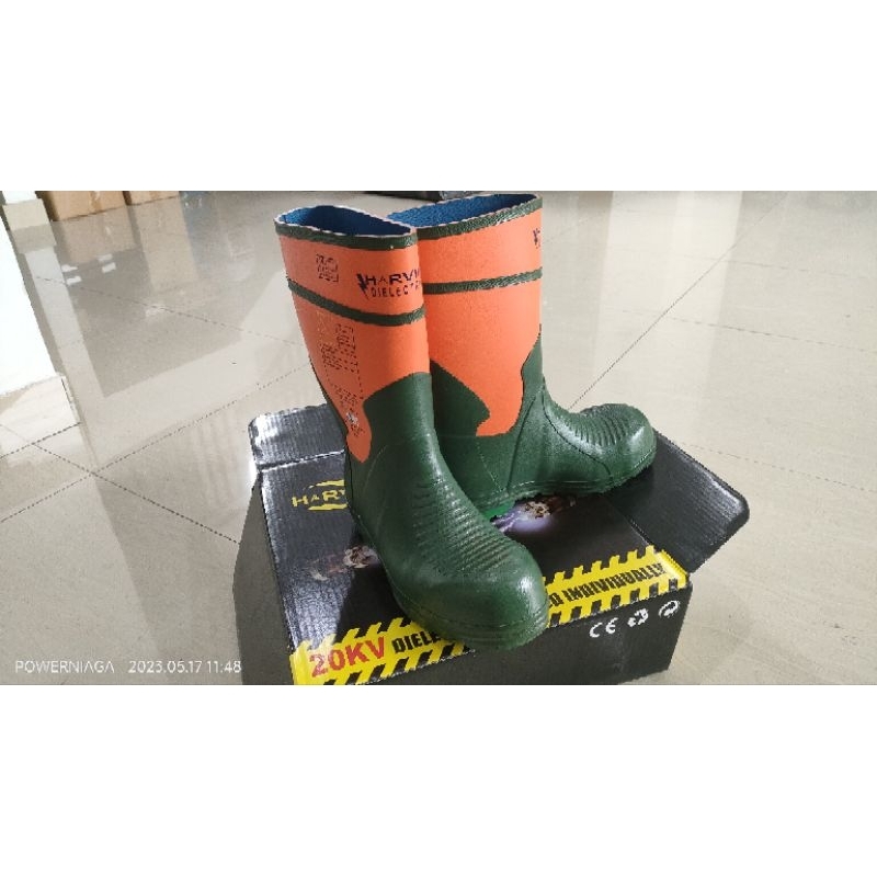 Jual Sepatu Listrik 20 kv NOVAX/sepatu anti listrik/sepatu listrik ...