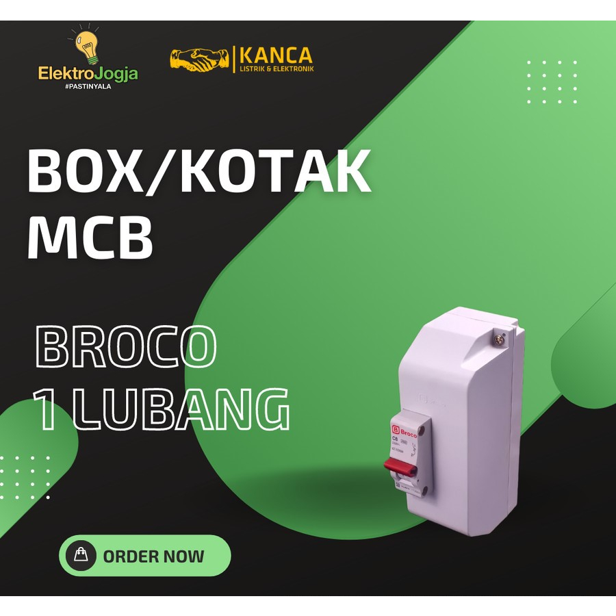 Jual Box MCB Broco 1 Lubang / BROCO BOX MCB 1 Grup Outbow | Shopee Indonesia