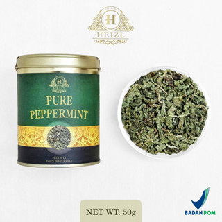 Jual HEIZL Pure Peppermint Tea Teh Peppermint Dried Mint Leaves Daun ...