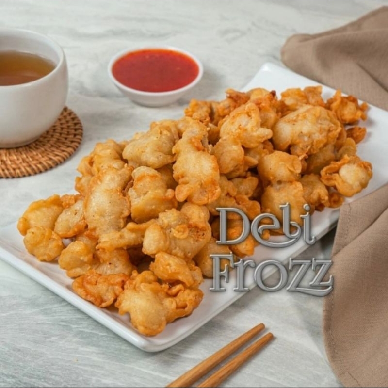 Jual Frozen Squid Popcorn | Popcorn Cumi Crispy [500g] | Shopee Indonesia