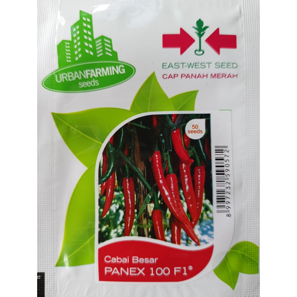 Jual Benih Bibit Cabai Merah Besar Hibrida PANEX 100 F1 | Shopee Indonesia