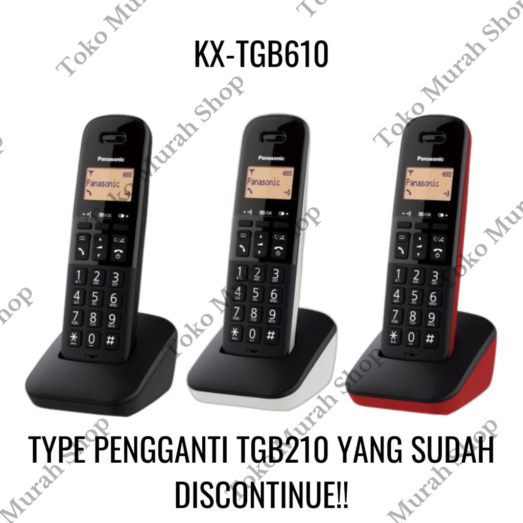 Jual Telephone Wireless Panasonic KX-TGB610 | Shopee Indonesia