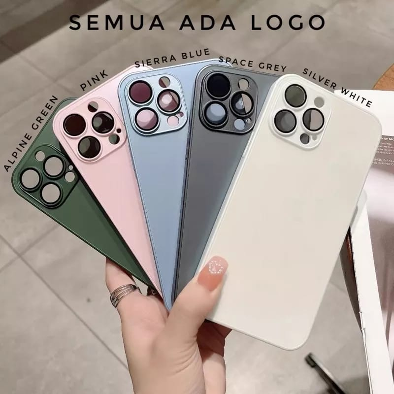 Jual NEW / Casing Iphone AG GLASS MATTE Premium ip 11 12 13 14 11 PRO ...