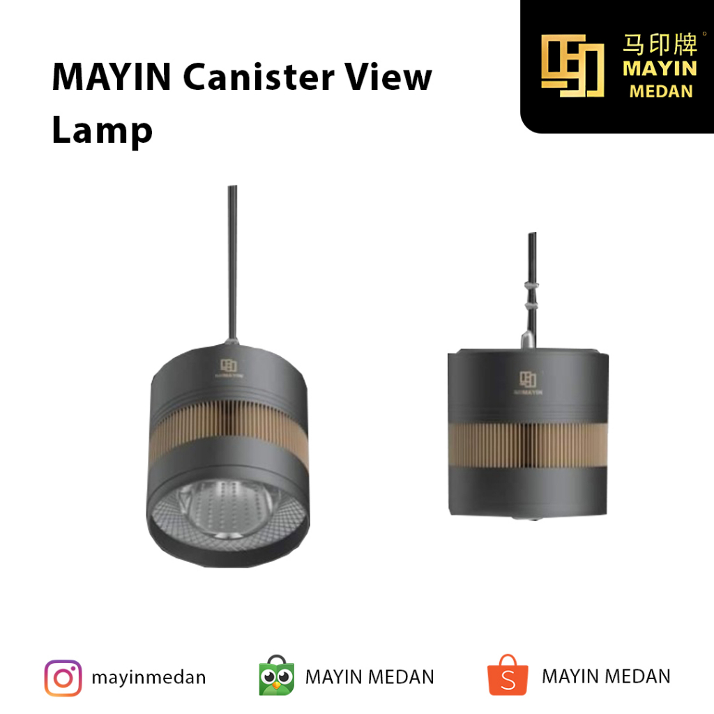 Jual Lampu LED MAYIN Canister View Lamp Sorot Aquarium Aquascape Kolam ...