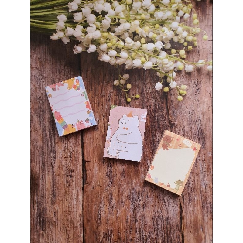 Jual kertas memo mini lucu note kecil | Shopee Indonesia