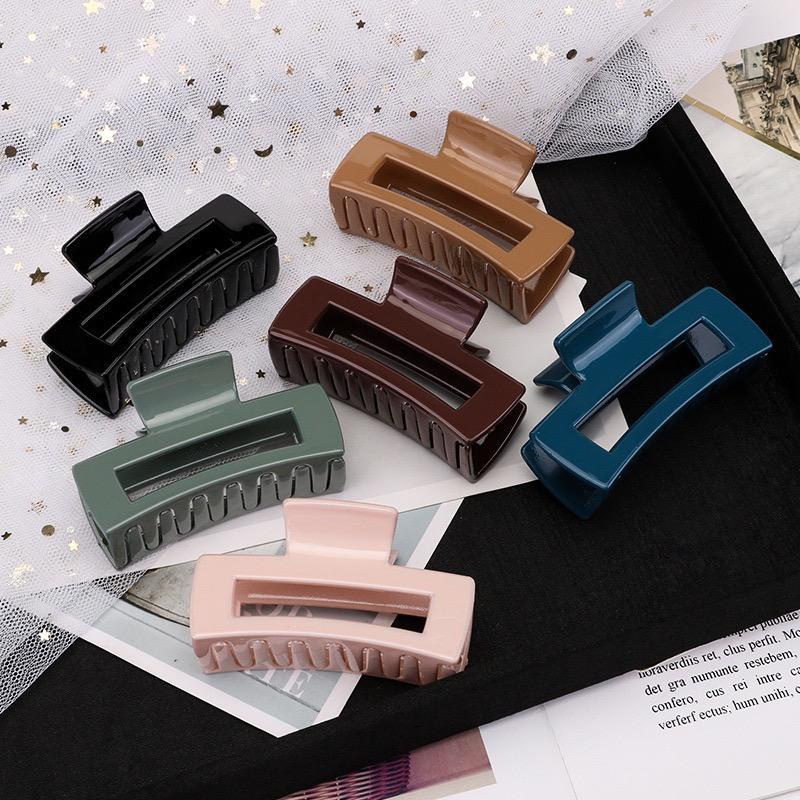 Jual JEPIT RAMBUT SALON KOREA MODEL KOTAK/PERSEGI BOLONG 8,5CM | GF ...