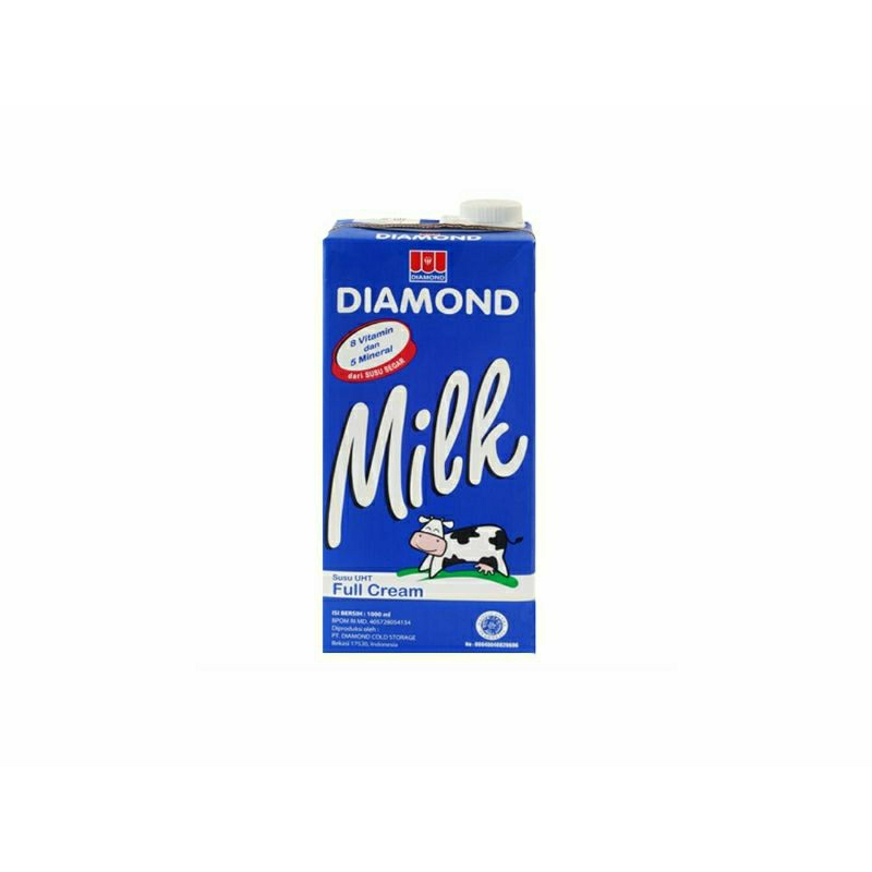 Jual Susu UHT Daimond Full Cream 1Ltr | Shopee Indonesia