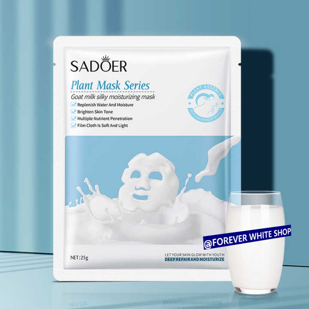 Jual Termurah !!! Masker Wajah Korea Premium Plant Mask Series Skin Care Sadoer Serum Glowing ...