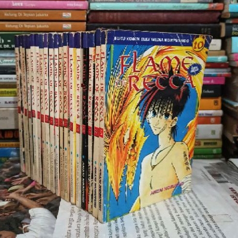 Jual KOMIK ORIGINAL FLAME OF RECCA ANZAI NOBUYUKI BEKAS CABUTAN BOLEH ...