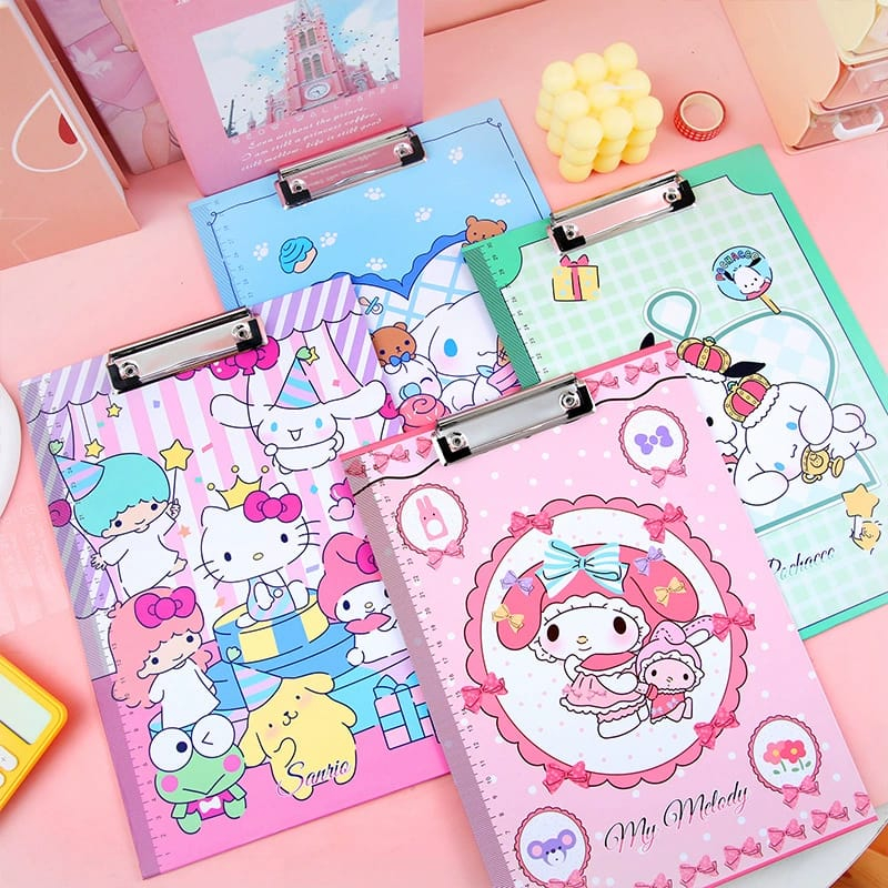 Jual Orgm Alat Tulis Kantor Perlengkapan Sekolah Papan Clipboard Karakter Melody Cinnamon