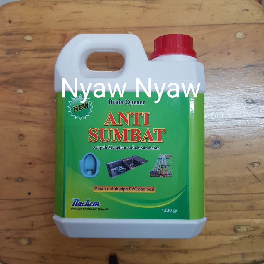 Jual Anti Sumbat Nachem ampuh 1200 gram / Anti Sumbat 1200gr / Soda api ...