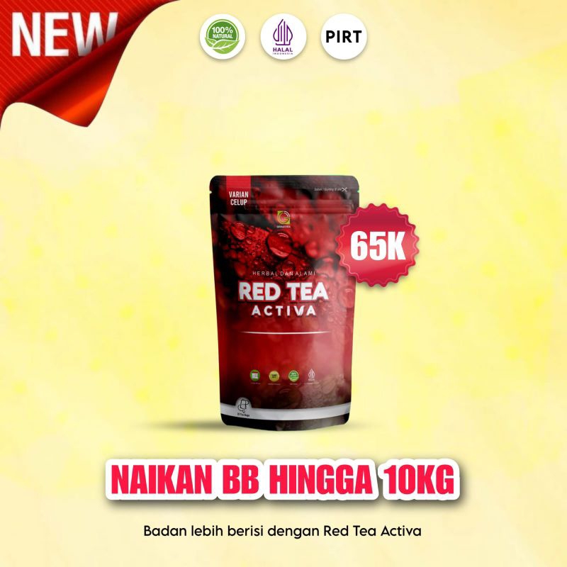 Jual COD - Red Tea Activa (Celup) BELI 2 GRATIS 1 | Shopee Indonesia