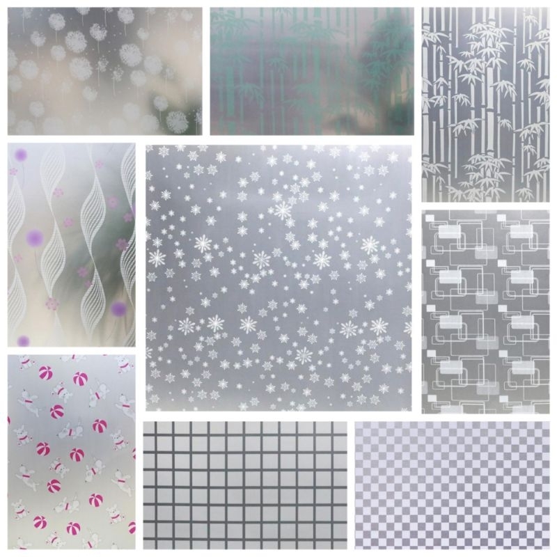 Jual Stiker Kaca | Glass Stiker | Stiker Sunblast Motif Ukuran 45cm x ...