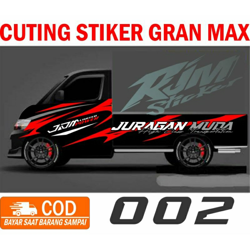 Jual cutting stiker bodi mobil gran max stiker pic up | Shopee Indonesia