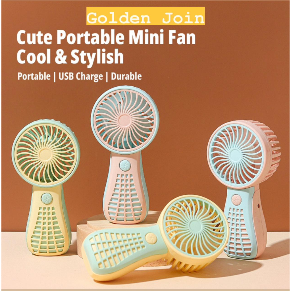 Jual Kipas Angin Mini Handheld Portable / Kipas Angin Tangan Genggam ...