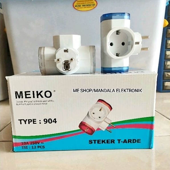 Jual Colokan Listrik Steker Arde Model T | Shopee Indonesia