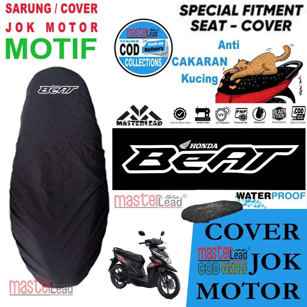Jual Sarung Cover Pelindung Jok Motor Anti Air , Anti Cakar Kucing ...
