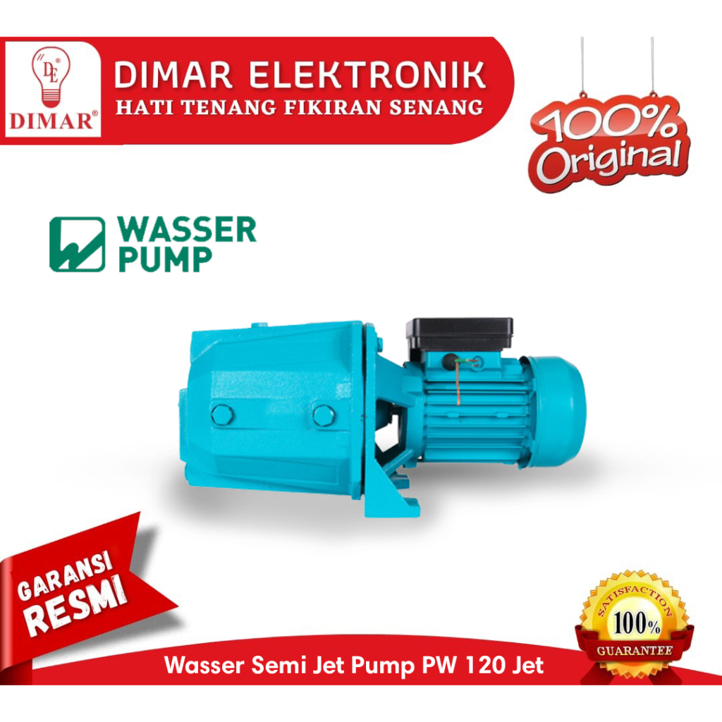Jual Pompa Air semi Jet Pump Wasser 120 PW | Shopee Indonesia