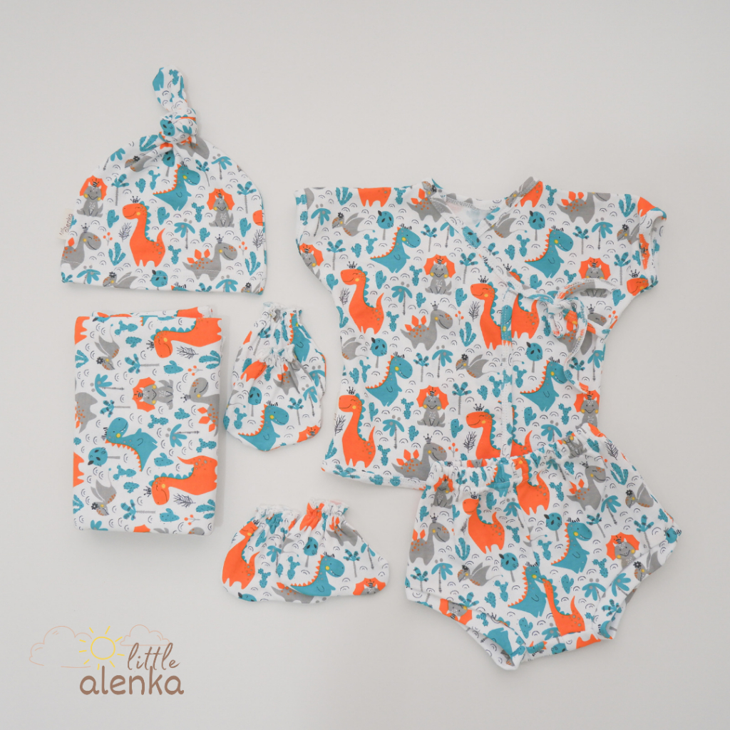 Jual Alenka - Newborn Kimono Set / Setelan Kimono Bayi | Shopee Indonesia