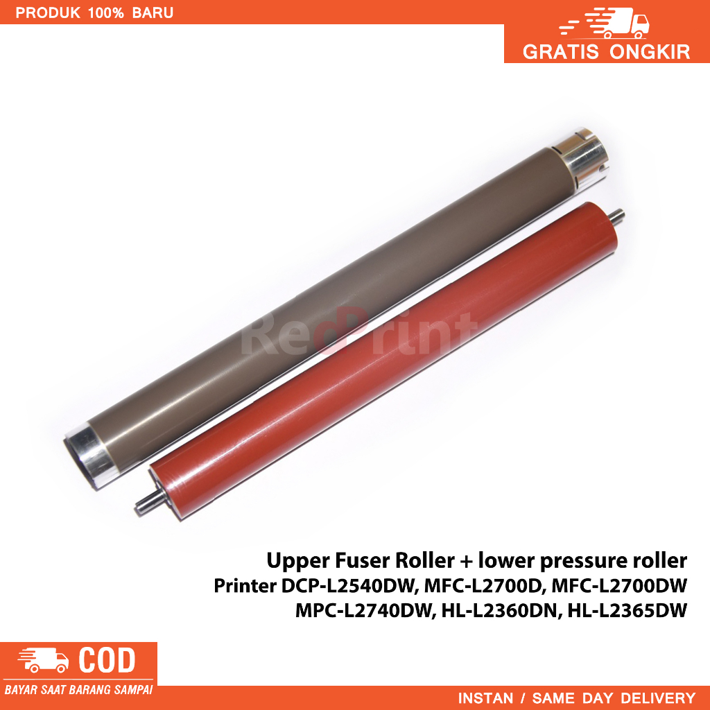 Jual Upper Fuser Roller Printer Brother DCP-L2540DW, MFC-L2700D, MFC-L2700DW, MPC-L2740DW, HL ...