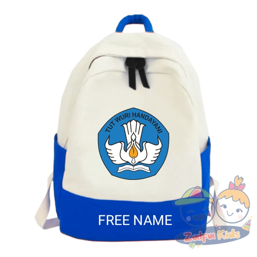 Jual TAS SEKOLAH ANAK RANSEL MOTIF LOGO TUT WURI HANDAYANI FREE PAKAI ...