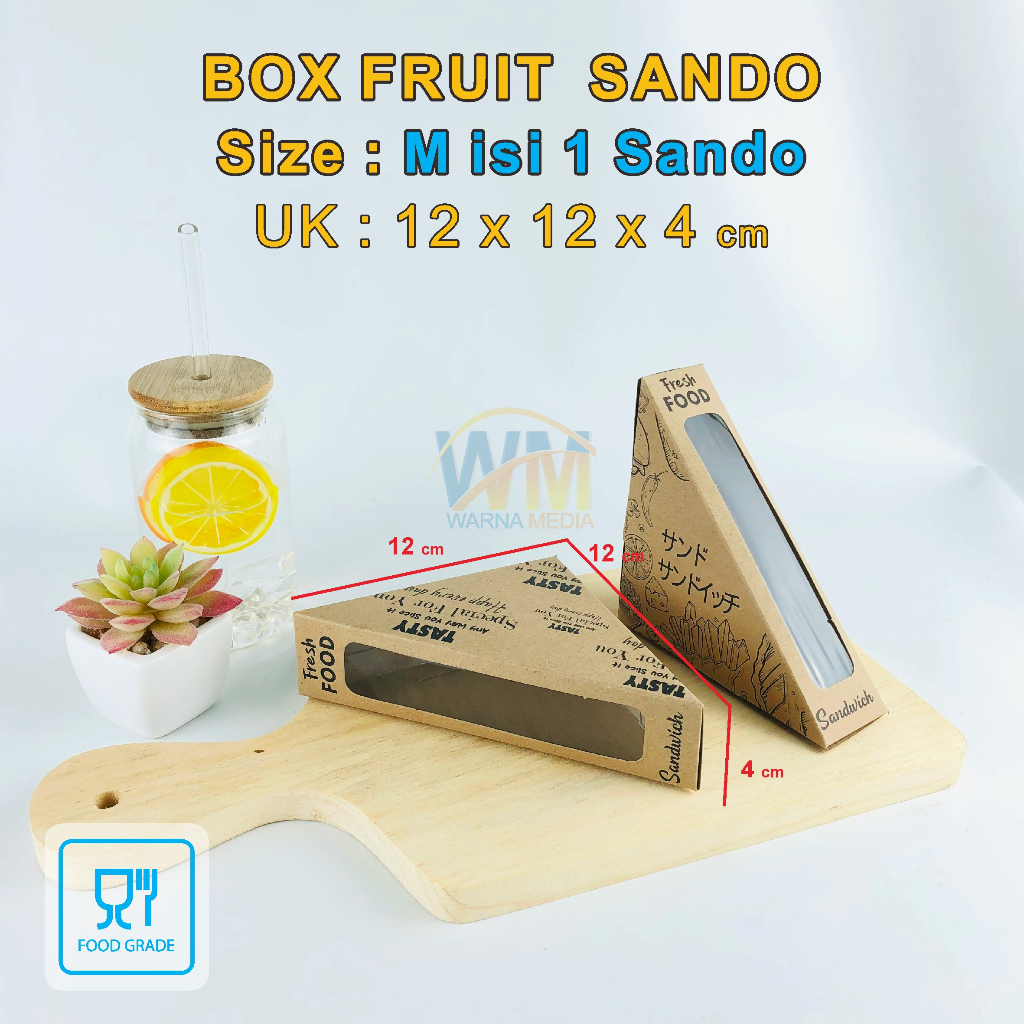 Jual Mika Sandwich Fruit / Mika Sando / Mika Sanwich Buah / Sandwich ...