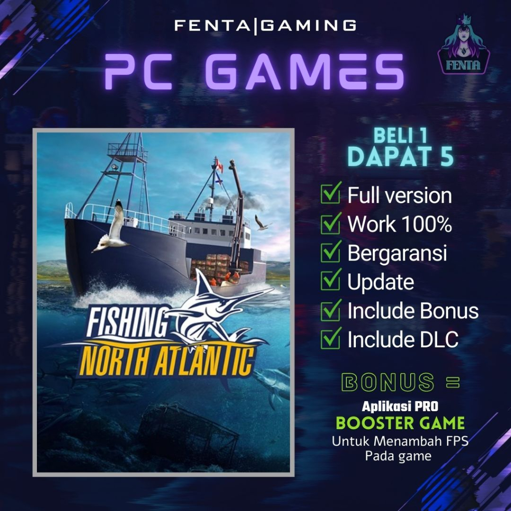 Jual FISHING NORTH ATLANTIC - GAME PC - GAME LAPTOP | Shopee Indonesia