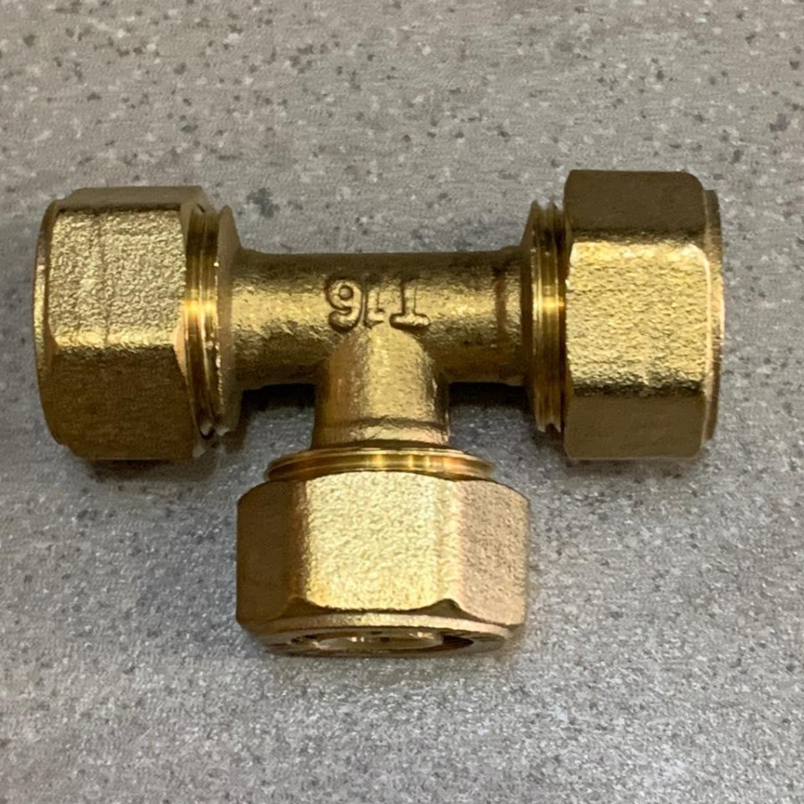 Jual Tee Air Panas Kuningan T Cabang 3 Tiga Model Onda Ripeng Rifeng ...