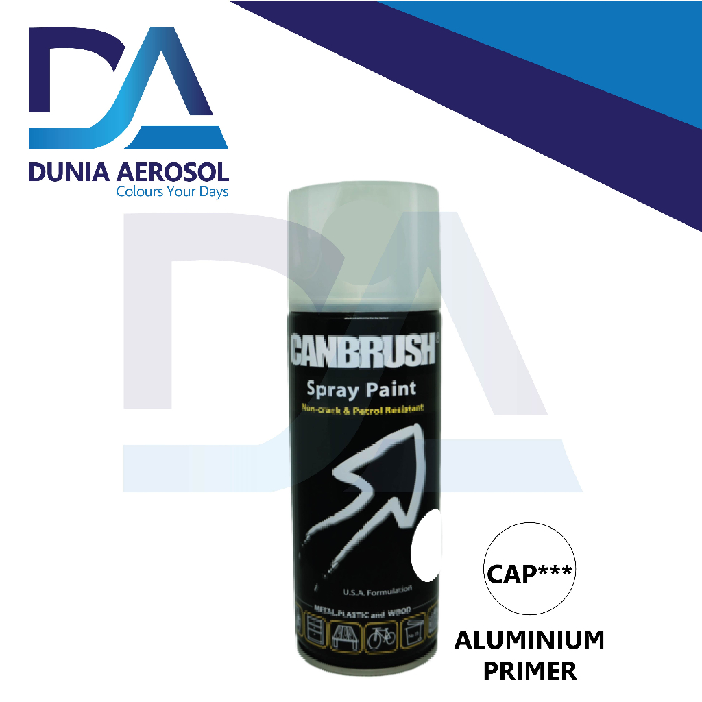 Jual Cat Semprot Pilox Pylox Canbrush CAP Aluminium Primer warna bening ...