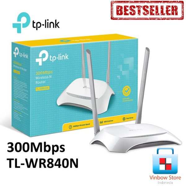 Jual TP-LINK WR840N 300MBps WIRELESS ROUTER | Shopee Indonesia