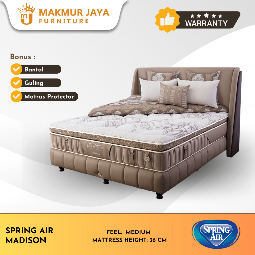 Jual KASUR SPRING AIR MADISON | SPRINGBED | Shopee Indonesia