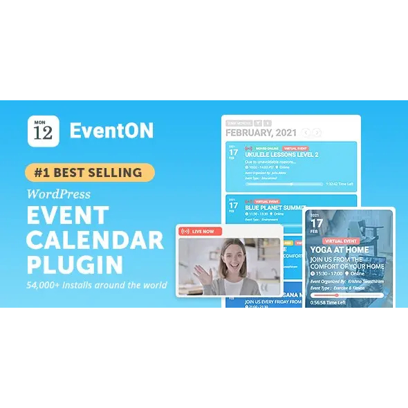 Jual EventON V4.8.2 (+Addons) – WordPress Event Calendar Plugin | Shopee Indonesia